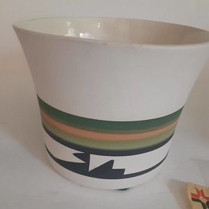 Ute Pottery | Accents | Vintage Ute Pottery Planter Hand Painted Signed ...